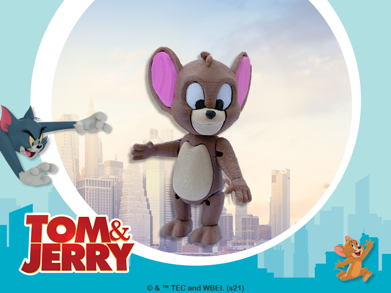 Tom & Jerry: Tom Action Figure : Toybox - 3D Print Your Own Toys