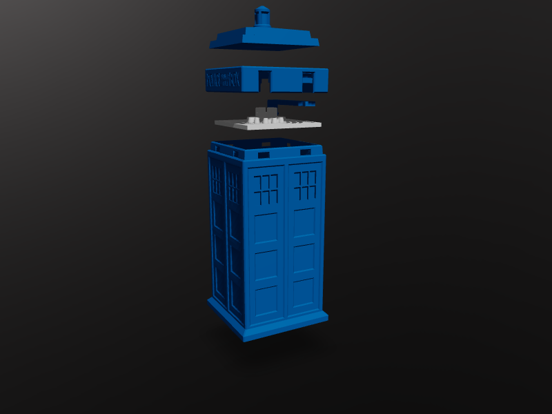 Tardis : Toybox - 3D Print Your Own Toys
