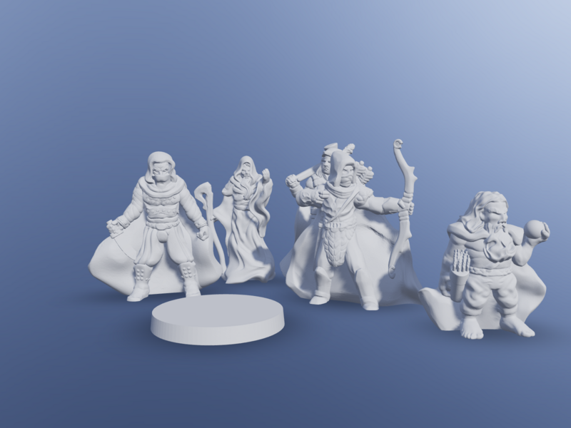 Dungeons and dragons table. : Toybox - 3D Print Your Own Toys