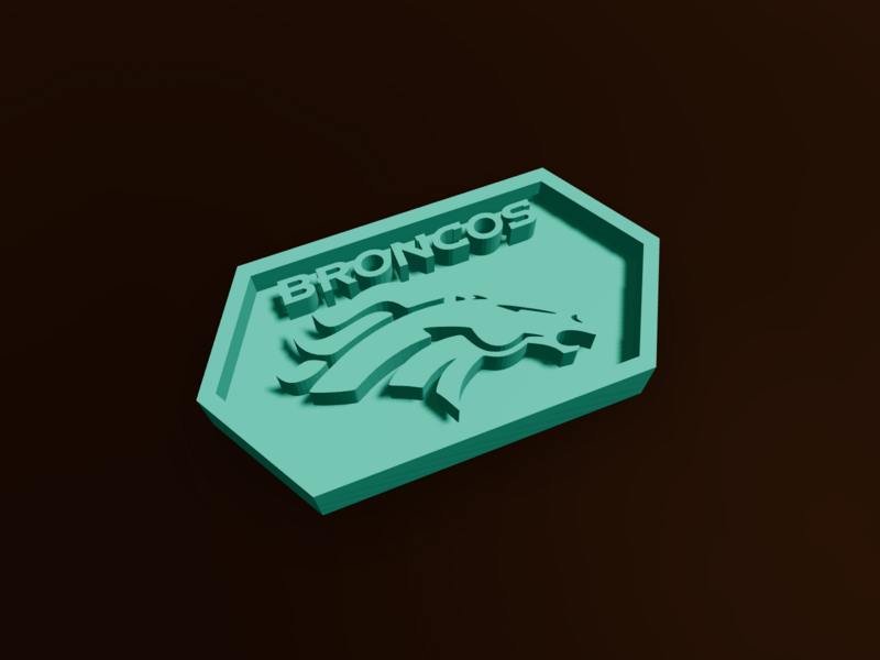 BYU Football logo : Toybox - 3D Print Your Own Toys