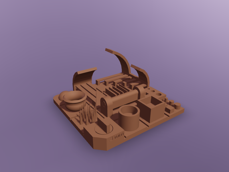 All-In-One 3D printer test mini : Toybox - 3D Print Your Own Toys