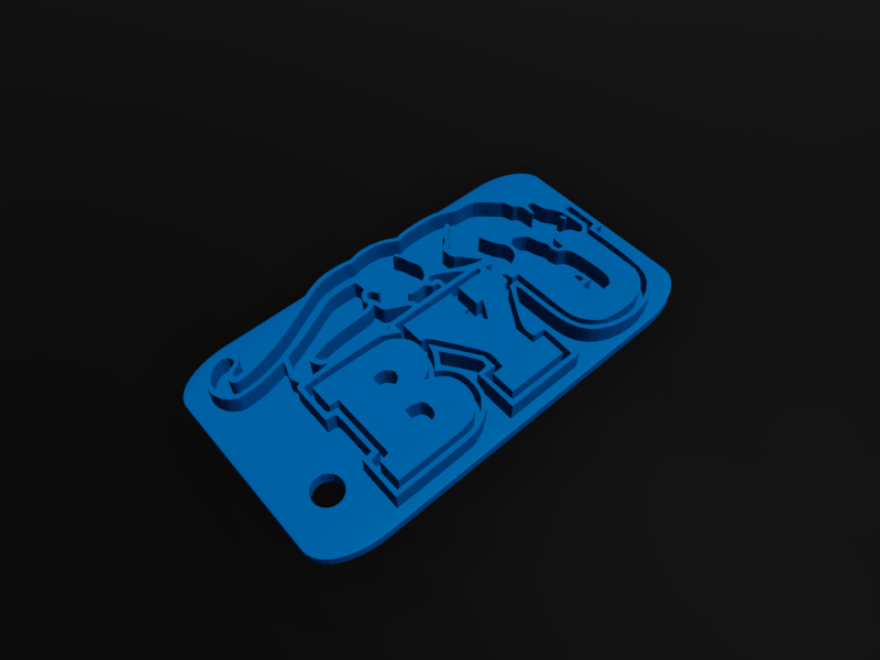 BYU Football logo : Toybox - 3D Print Your Own Toys